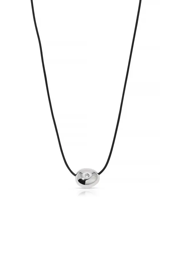 Ettika Polished Pebble Pendant Necklace