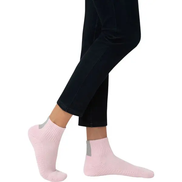 Hue Air Cushion 3-pack Mini Crew Socks - Parfait Pink Pack