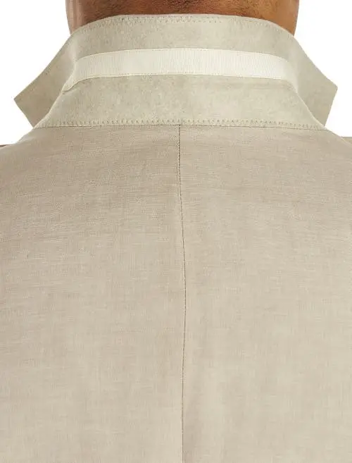 OAK HILL BY DXL Big & Tall Jacket-relaxer Linen-blend Suit Jacket