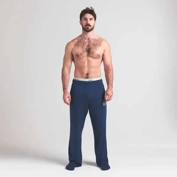 SKIMS Team Usa Jersey Sleep Olympic Pant - Navy