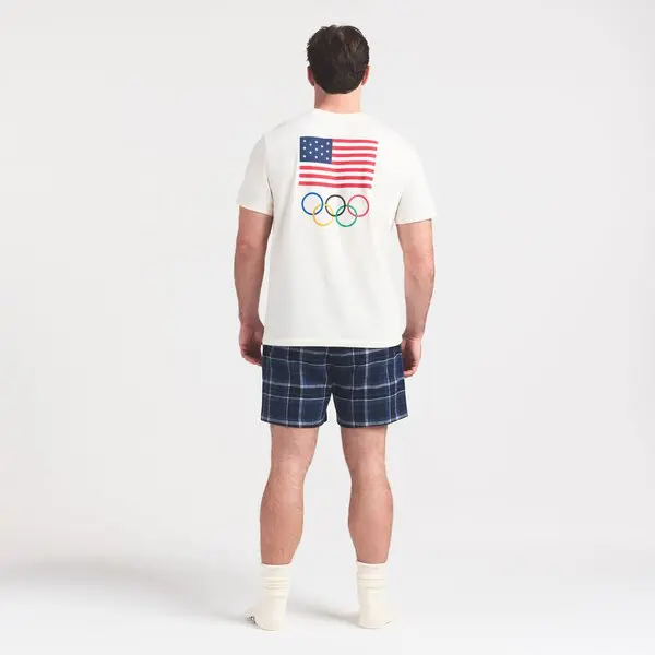 SKIMS Jersey Pajama Olympic T Shirt | | | For Team Usa
