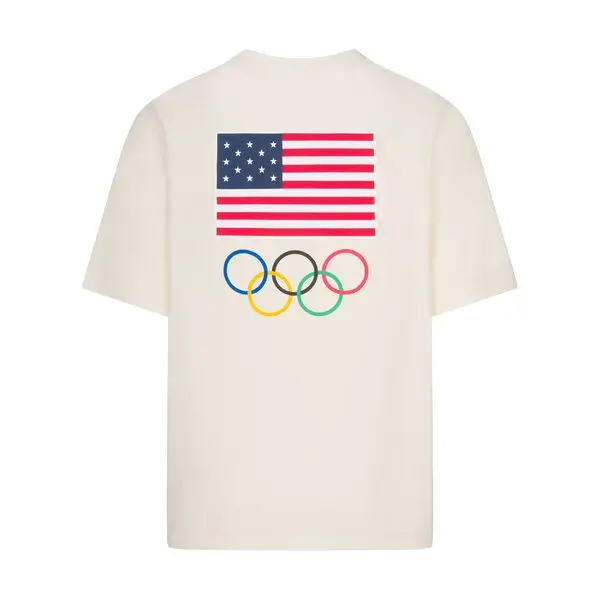 SKIMS Jersey Pajama Olympic T Shirt | | | For Team Usa