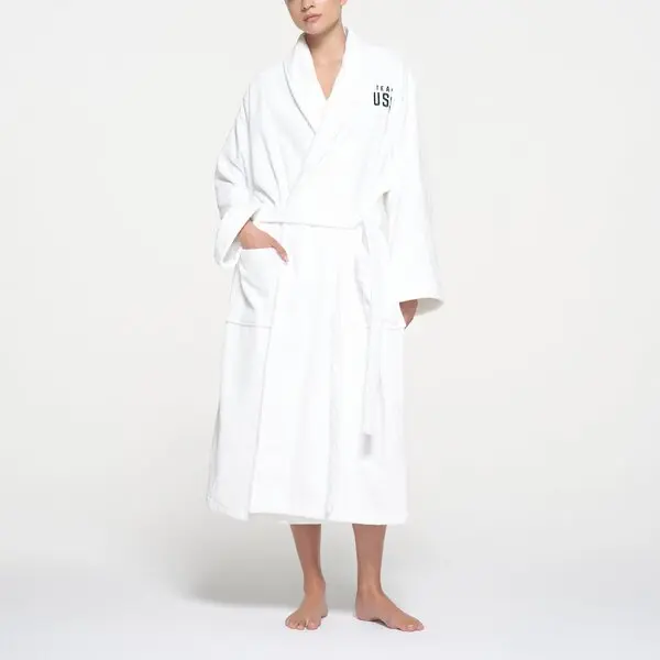SKIMS For Team Usa Terry Olympic Robe