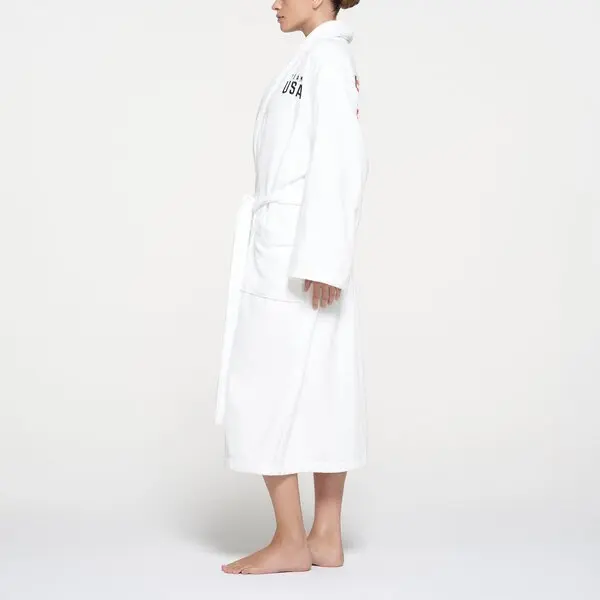 SKIMS For Team Usa Terry Olympic Robe
