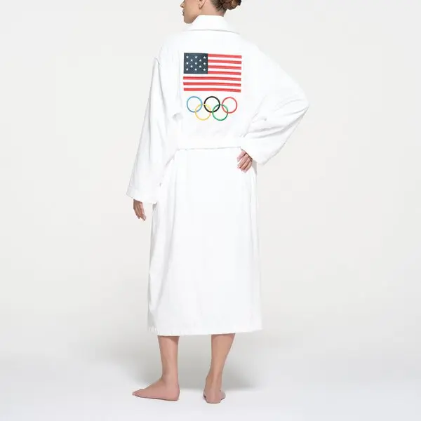 SKIMS For Team Usa Terry Olympic Robe
