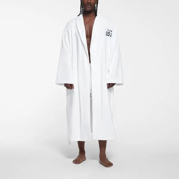 SKIMS For Team Usa Terry Olympic Robe