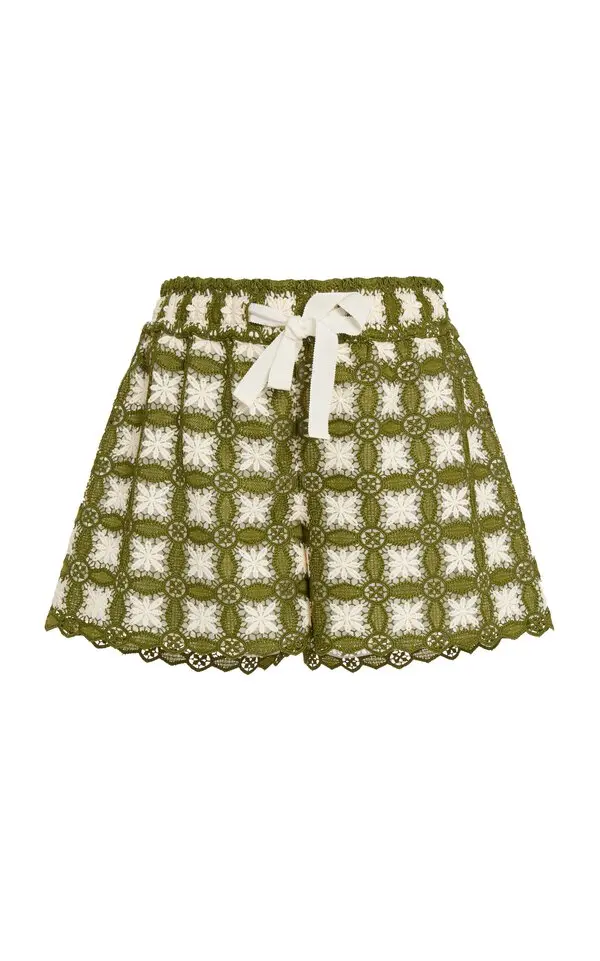 Giambattista Valli Macrame Shorts Only