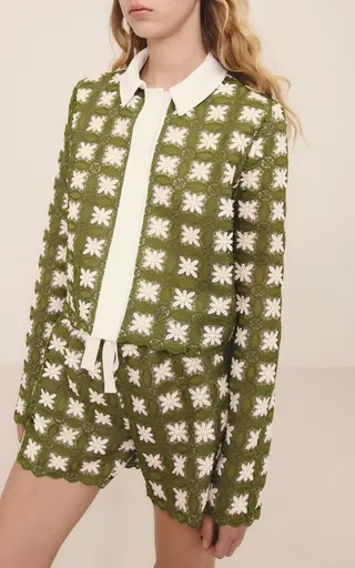 Giambattista Valli Macrame Shorts Only