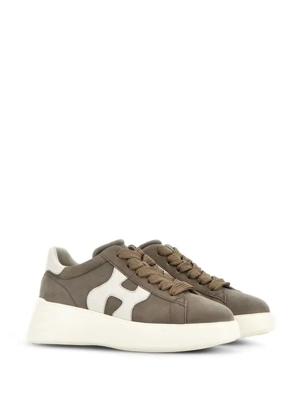 Hogan Rebel Lace-up Sneakers - Brown