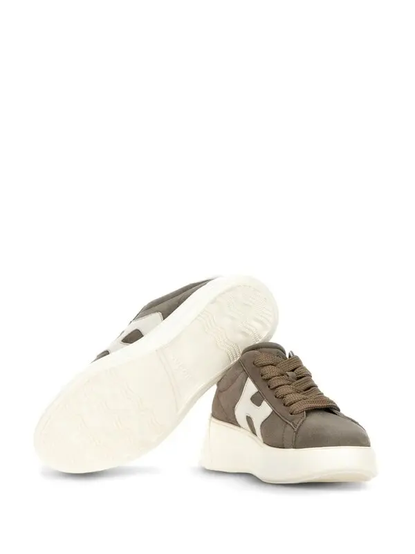 Hogan Rebel Lace-up Sneakers - Brown