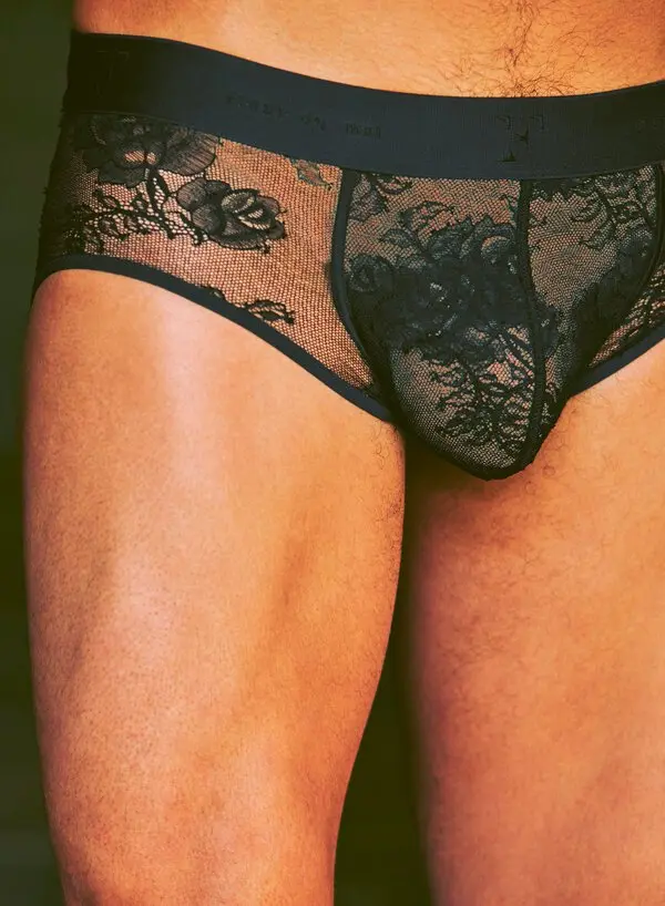 FLEUR DU MAL Bouquet Lace Brief