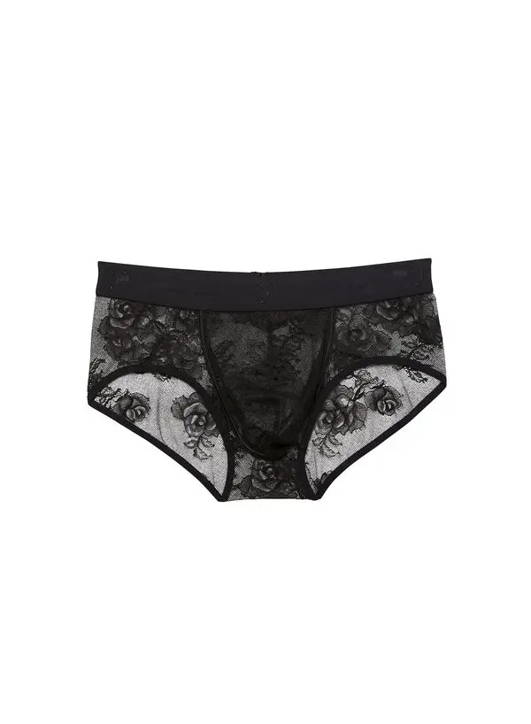 FLEUR DU MAL Bouquet Lace Brief