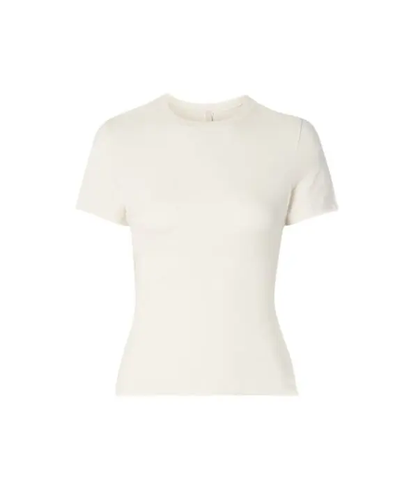 SKIMS Stretch-cotton Jersey T-shirt