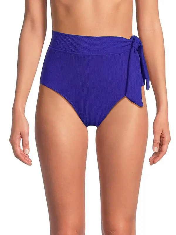CHANGE OF SCENERY Side Tie High-waist Bikini Bottom