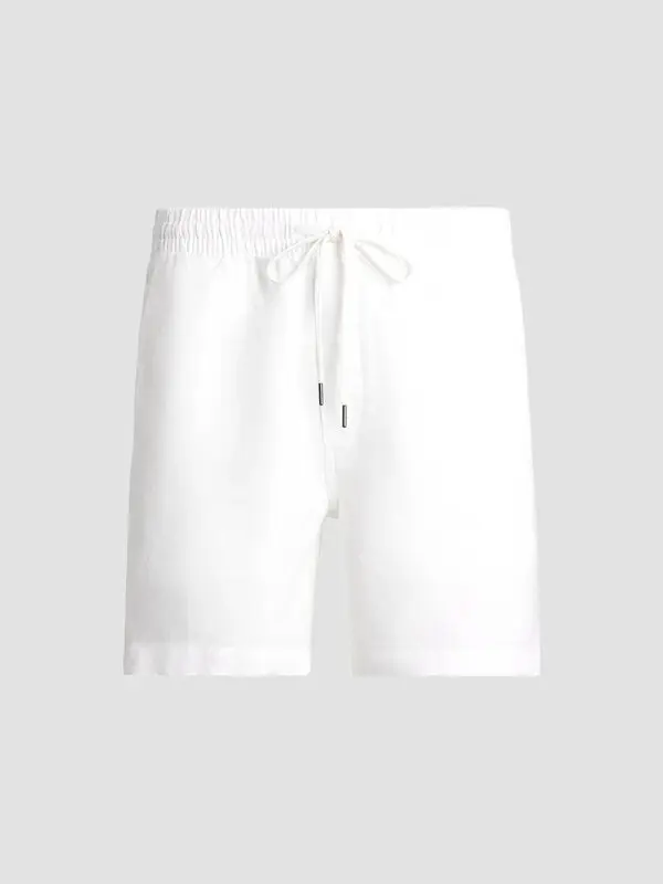 Polo Ralph Lauren Prepster Linen Shorts - Ceramic White