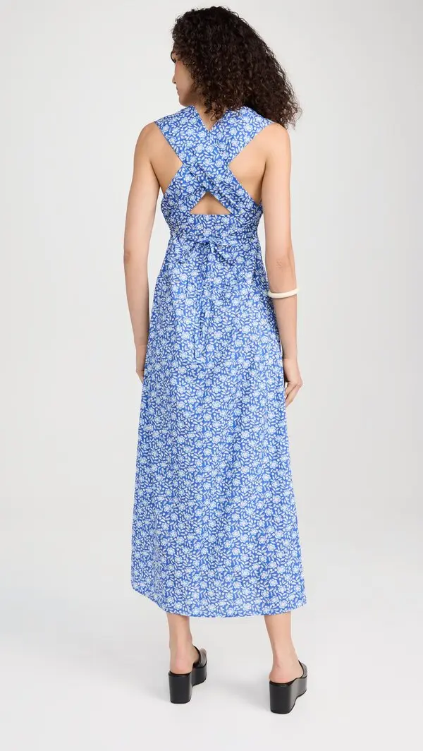 Rixo Lillianne Floral Print Dress