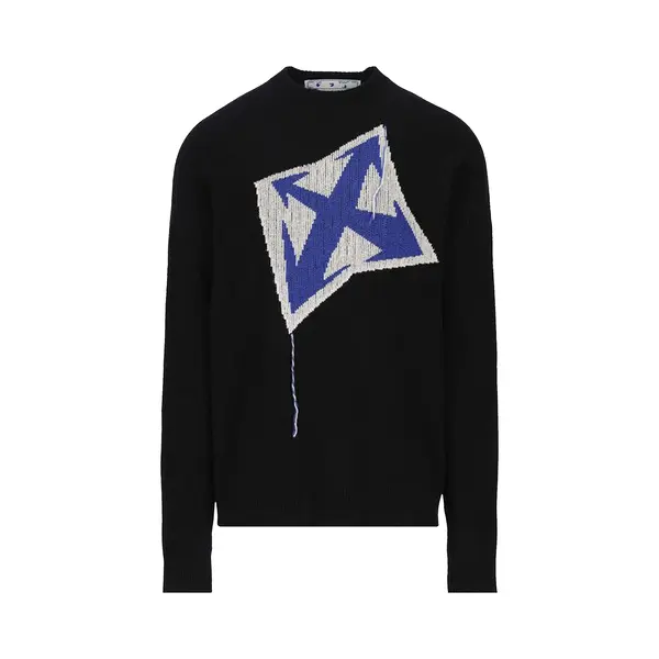 Off-White Arrows Intarsia Wool Jumper