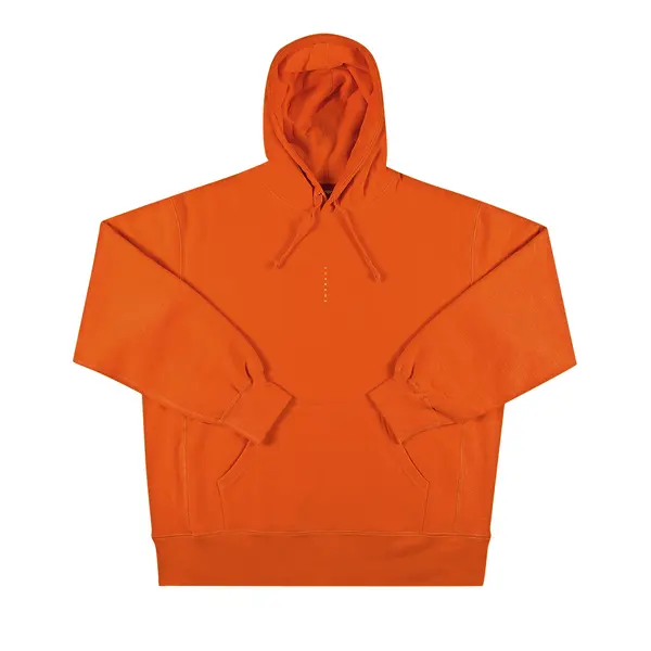 Supreme Micro Logo Hooded Sweatshirt - Orange