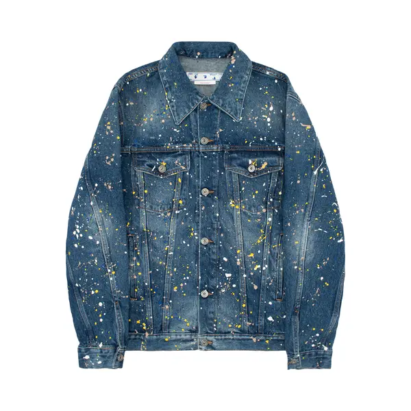 Off-White Paint Skate Denim Jacket
