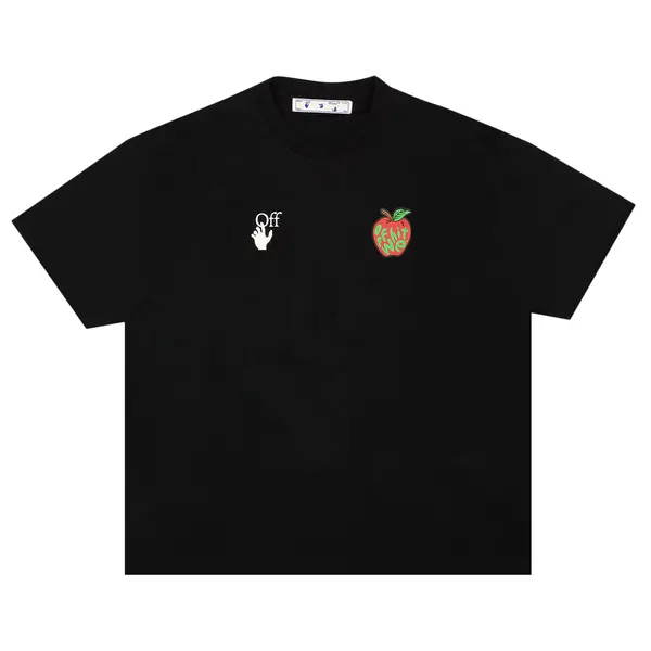 Off-White Apple Over Tee /red - Black