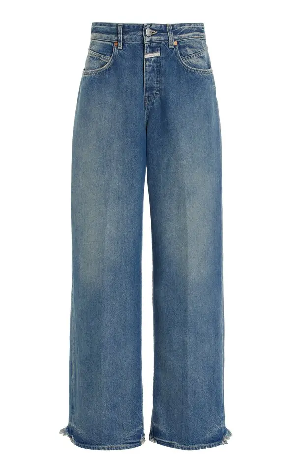 Closed Nikka Rigid Mid-rise Wide-leg Jeans