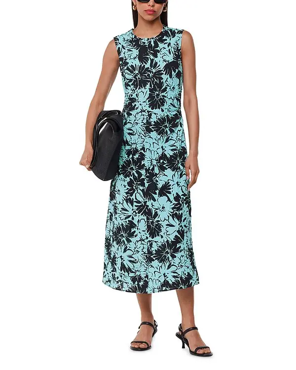Whistles Oversized Pansy Lori Midi Dress