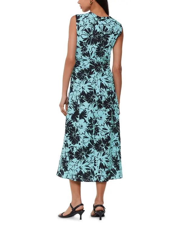 Whistles Oversized Pansy Lori Midi Dress