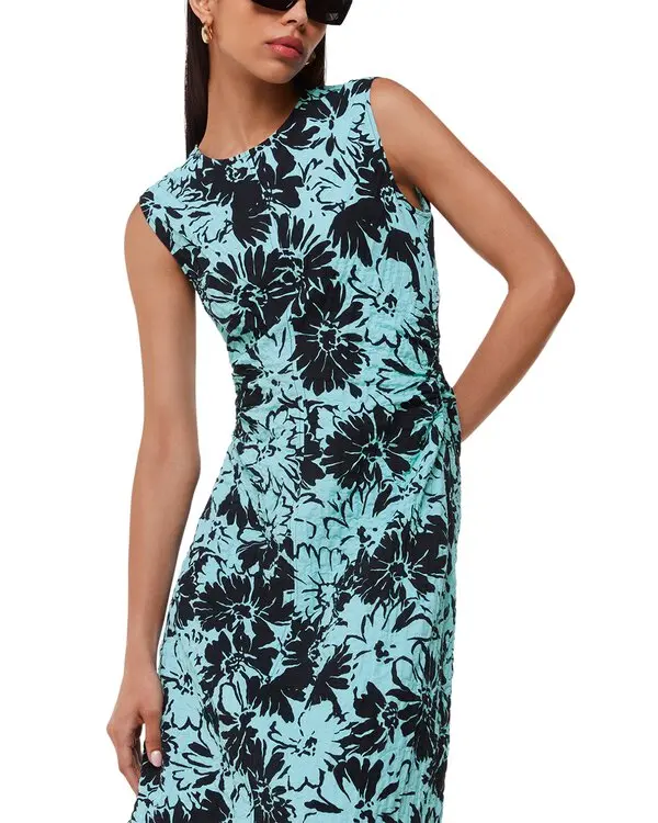 Whistles Oversized Pansy Lori Midi Dress