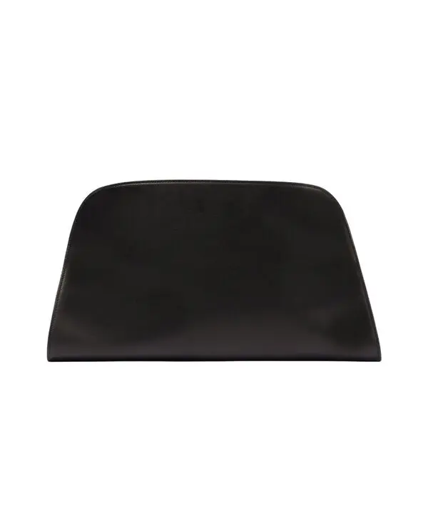 THE ROW Ew Margaux Leather Clutch
