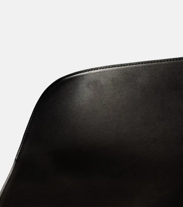THE ROW Ew Margaux Leather Clutch