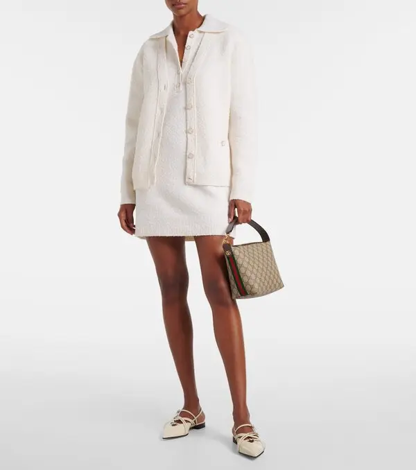 Gucci Ophidia Gg Canvas Mini Shoulder Bag