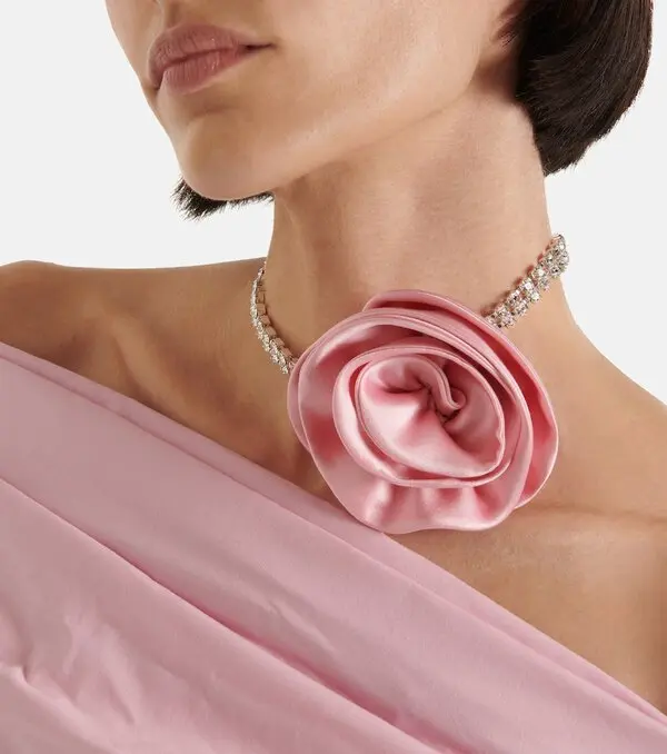 Magda Butrym Floral-appliqué Choker