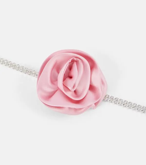 Magda Butrym Floral-appliqué Choker