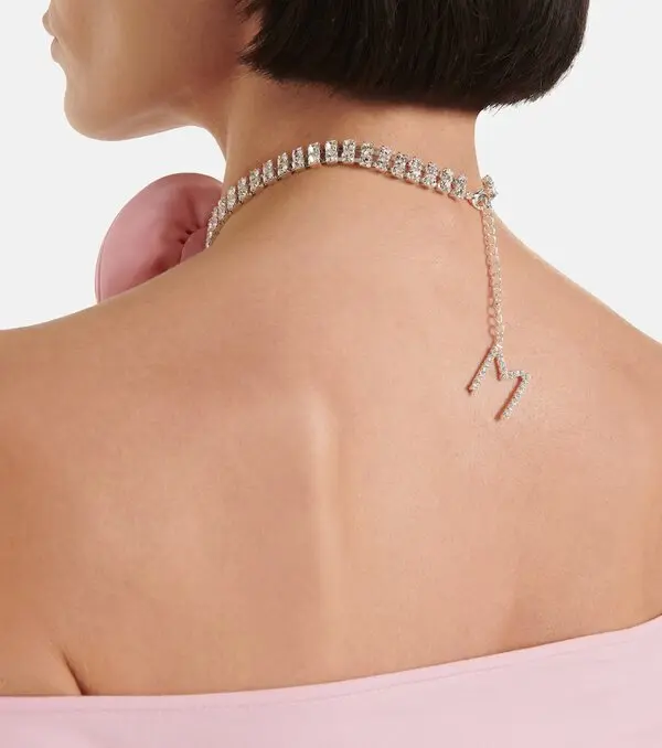Magda Butrym Floral-appliqué Choker