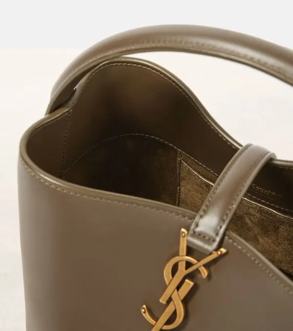 Saint Laurent Le 37 Leather Bucket Bag