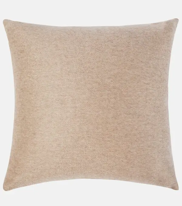 Brunello Cucinelli Cashmere Flannel Cushion - Beige