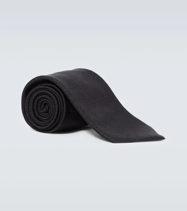 Zegna Silk Twill Neck Tie