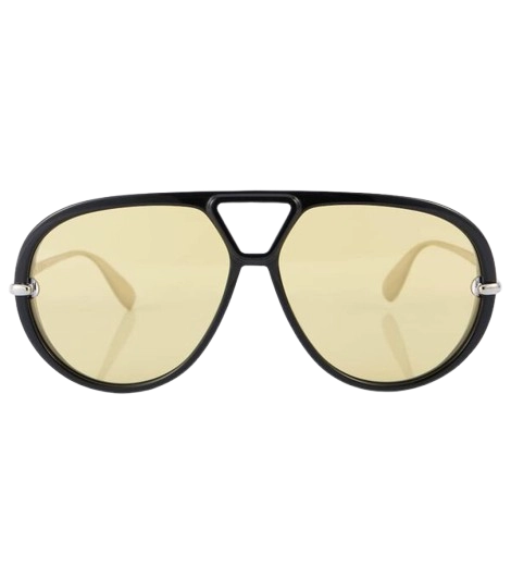 Bottega Veneta Classic Aviator Sunglasses - Black