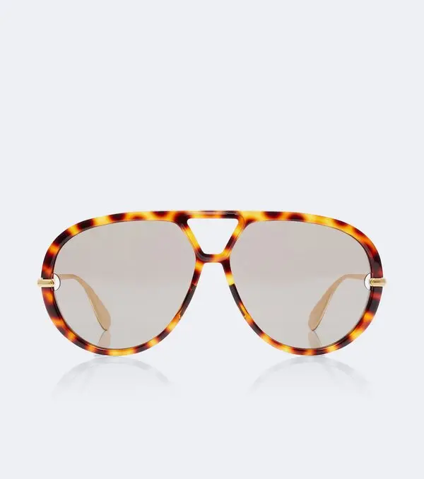 Bottega Veneta Classic Aviator Sunglasses - Brown