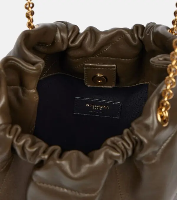 Saint Laurent Jamie 4.3 Pochon Shoulder Bag - Brown