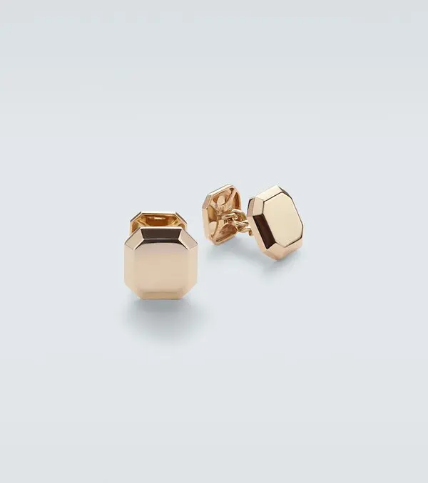 Shay Jewelry 18kt Cufflinks - Gold