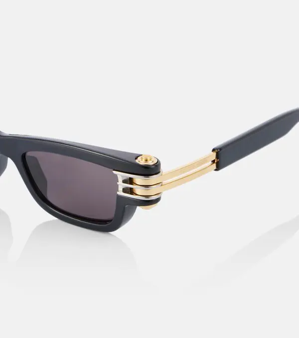 Bottega Veneta Square Sunglasses - Black