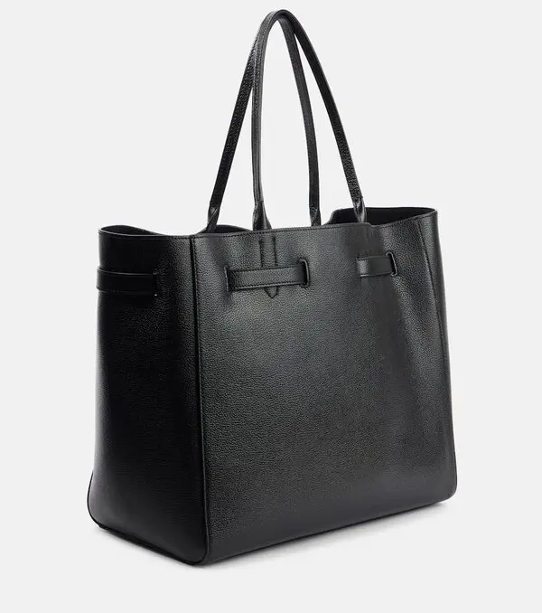 TOM FORD Tara Large Grained Leather Tote Bag