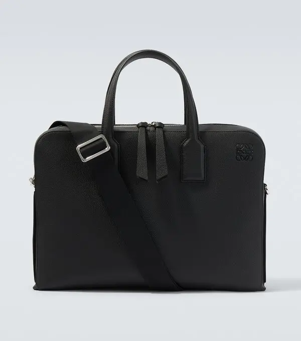 Loewe Goya Leather Briefcase