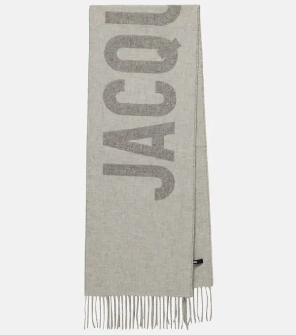 Jacquemus L'écharpe Virgin Wool Scarf - Grey