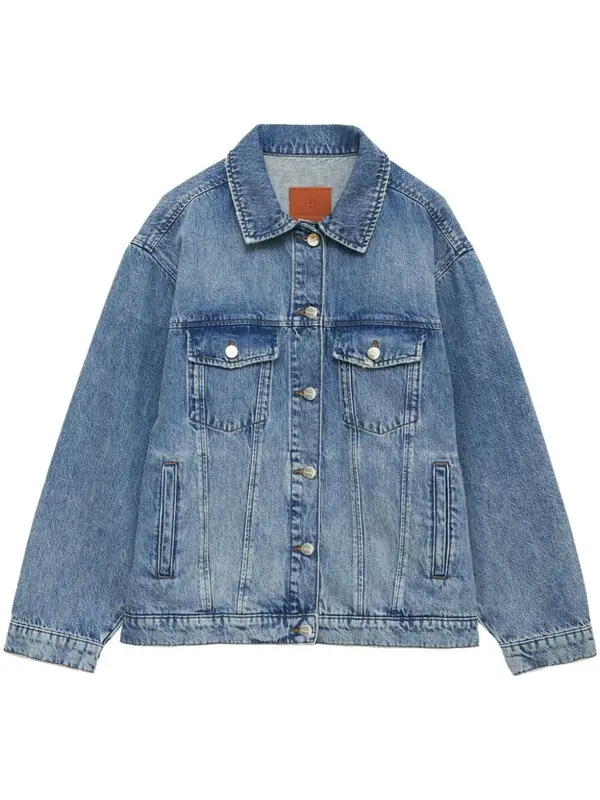 ANINE BING Rory Denim Jacket - Blue