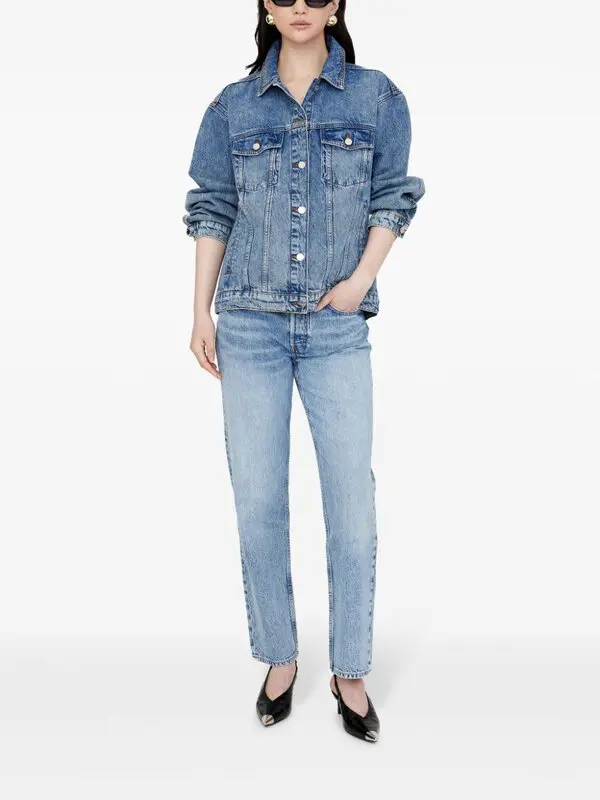 ANINE BING Rory Denim Jacket - Blue
