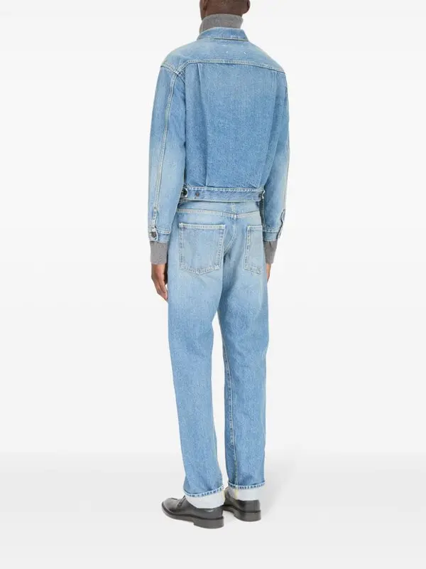 MAISON MARGIELA Four-stitch Denim Jacket - Blue