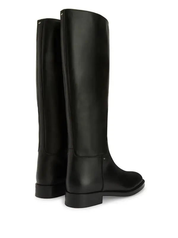 GIUSEPPE ZANOTTI Nourine Leather Mid-calf Boots