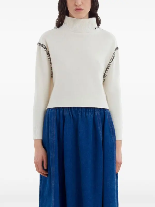 Marni Decorative-stitching Jumper